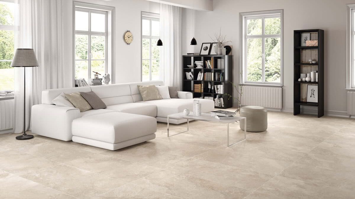 Porcelánico Rockstone Beige 60x60 Cm Rect Ino | Cerámicos.es