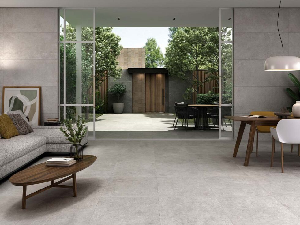 Suelo Porcelánico Blanco 🩶 | Selección De Pavimento Moderno